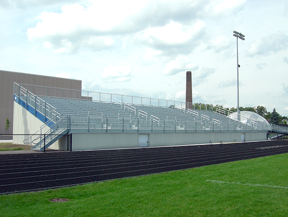 jw-industries_spectactor-seating_stadiums_appleton-west - JW Industries LLC